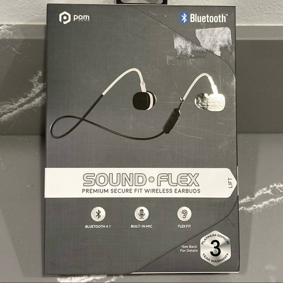 Pom Gear | Headphones | Pom Gear Wireless Earbuds Premium Secure Fit ...